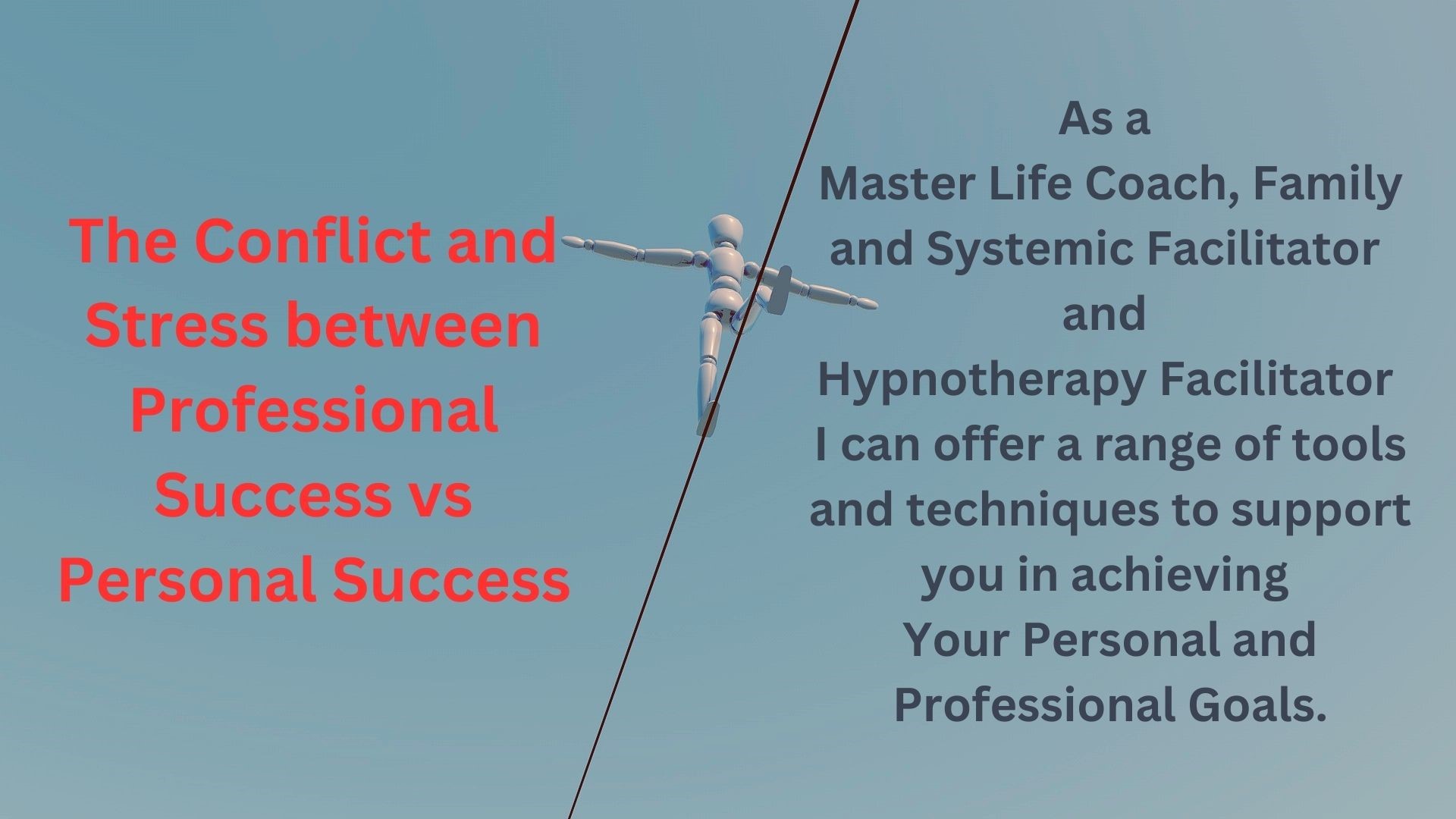 The conflict and stress between professional success vs personal ...